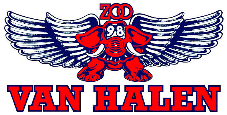 Van Halen78 TEXXAS JAM ZOO Sticker – kzewstore