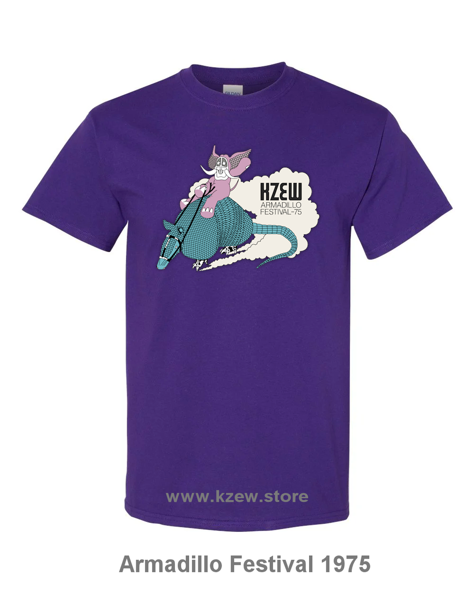 KZEW Armadillo Festival 75 T-Shirt – kzewstore
