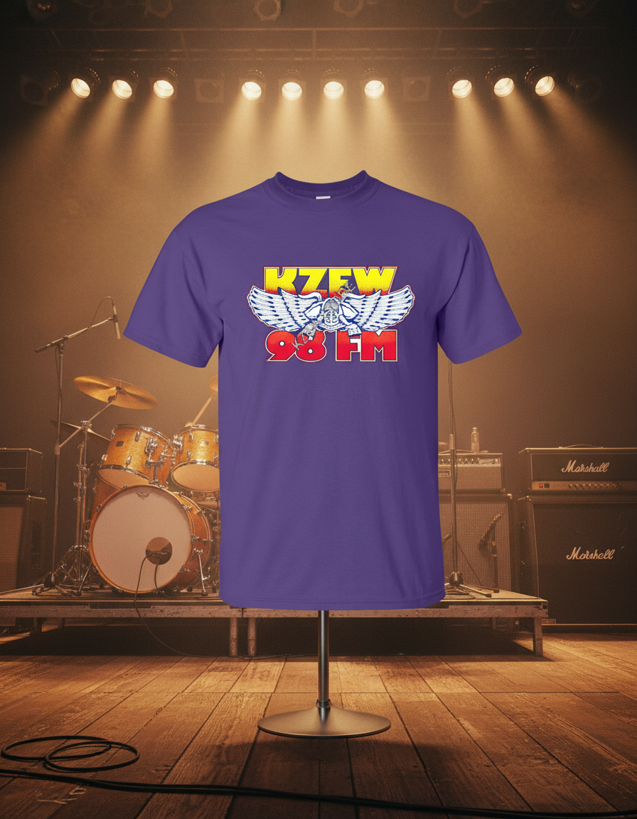 KZEW BLUE-YELLOW ZOOLOO77 T-Shirts – kzewstore