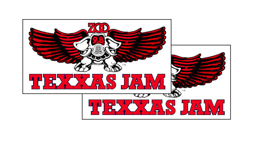 TEXXAS JAM Sticker-1978 – kzewstore