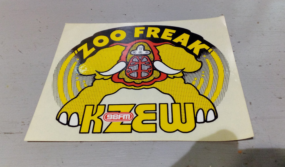 Original ZOO/Q102 Stickers-Various – kzewstore